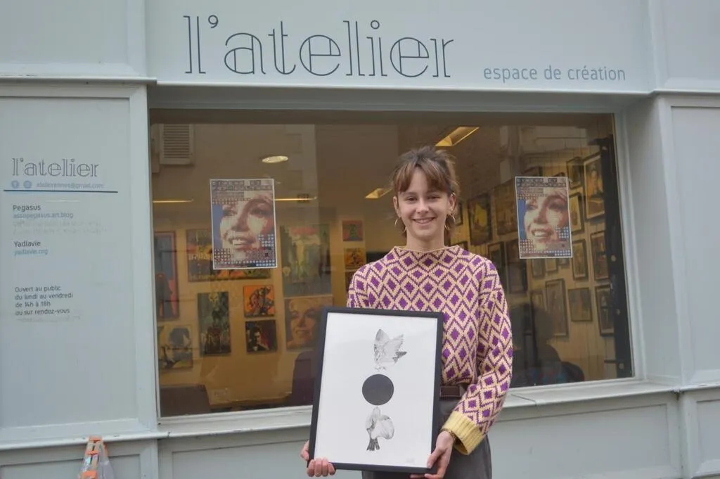 Rennes. L’artiste Emma Plesse expose ses illustrations - Rennes.maville.com