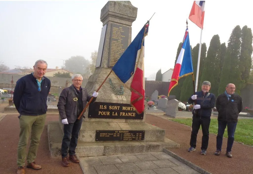 Sèvremoine. Relève assurée chez les porte-drapeaux - Angers.maville.com