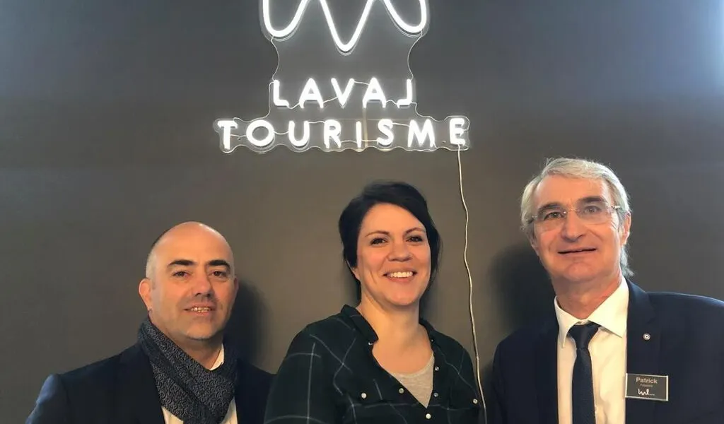 L’office de tourisme de Laval dévoile son nouveau logo « plus moderne ...