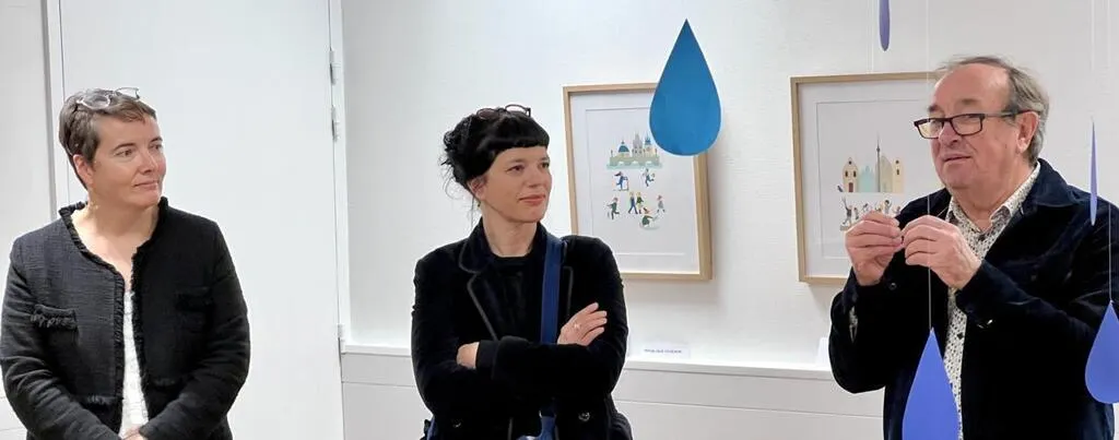 Quéven. Lauranne Quentric expose Et pluie voilà à la médiathèque ...