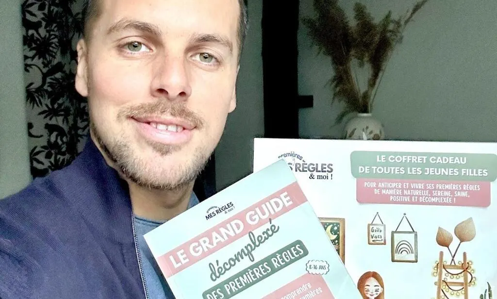 Ce papa crée un coffret pour les premières règles avec des produits ...