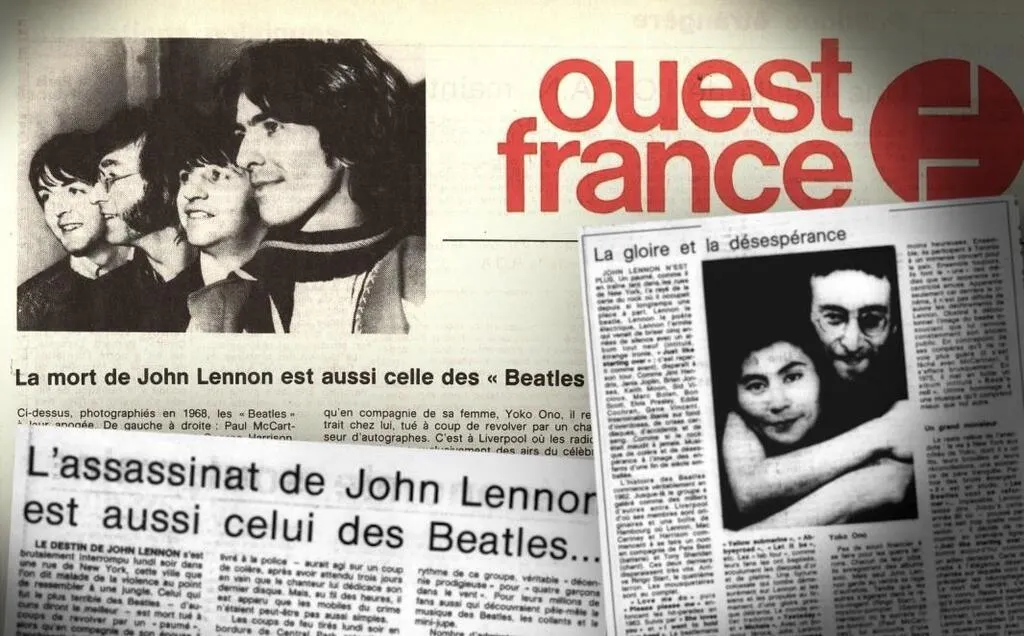 Dans les archives d’Ouest-France. 8 décembre 1980 : John Lennon est assassiné - Le Mans.maville.com