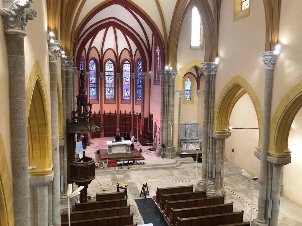 EN IMAGES. L’église Saint-Jean-Baptiste rouvre ses portes, à Montaigu ...
