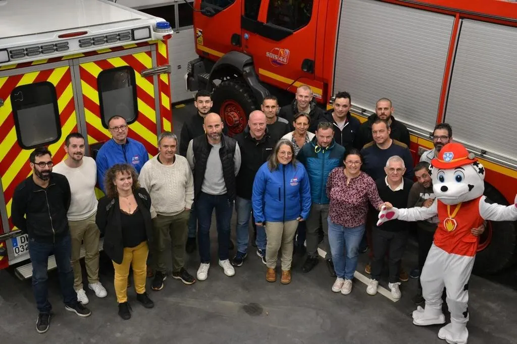 Au centre de secours de Vay, des pompiers heureux et en nombre - Nantes ...