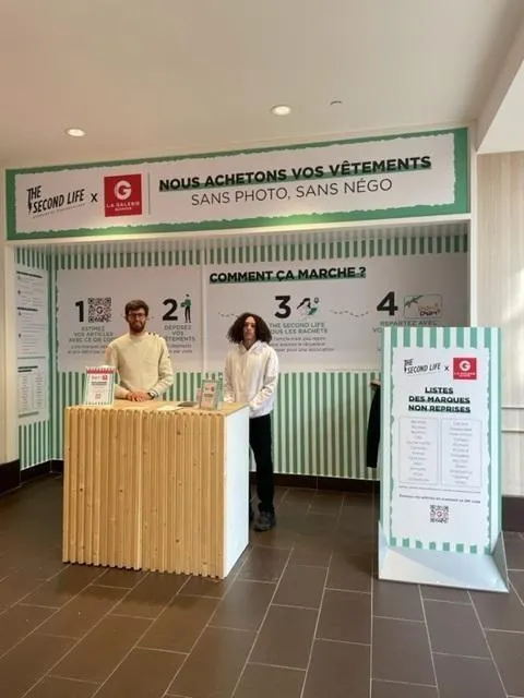 Dans ce centre commercial de Quimper, les vêtements se revendent contre ...
