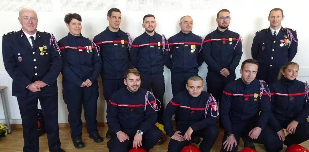 Saint-Denis-la-Chevasse. Sainte-Barbe, promotions et médailles d ...
