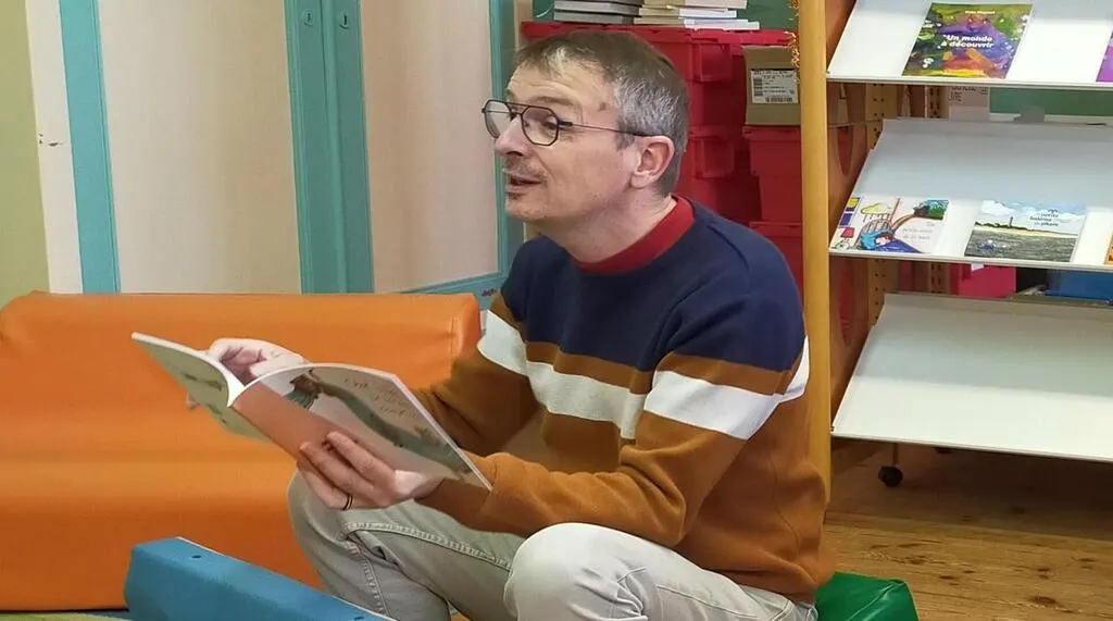 La Caillère-Saint-Hilaire. Yvan Magaud, auteur jeunesse, était à la ...