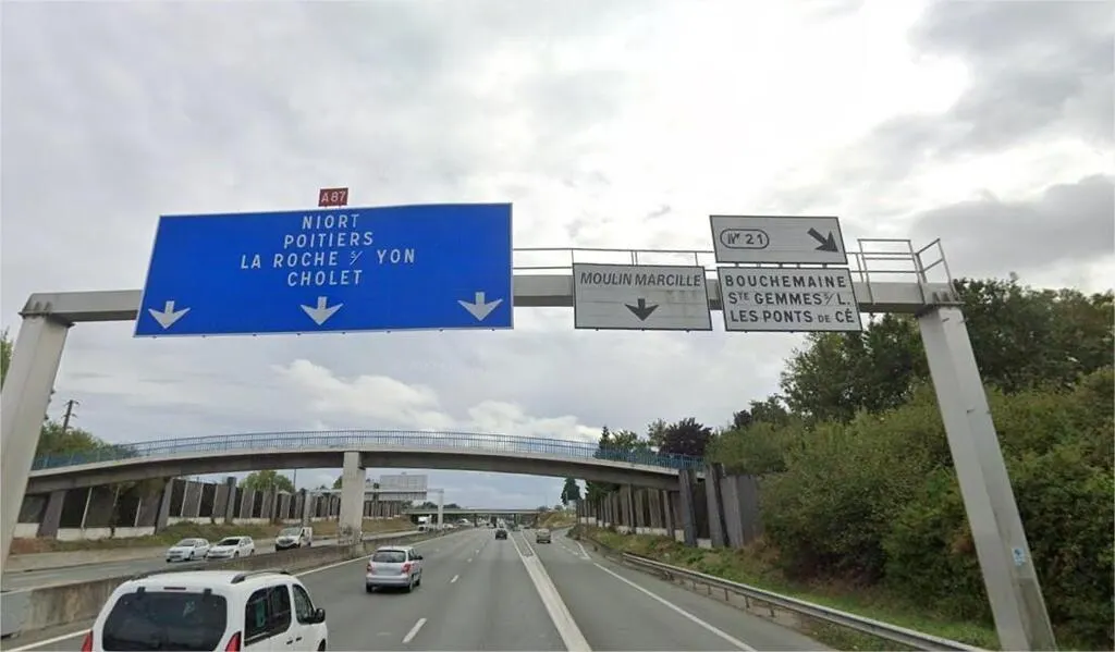 Un échangeur de l’A87 fermé plusieurs nuits près d’Angers - Cholet.maville.com