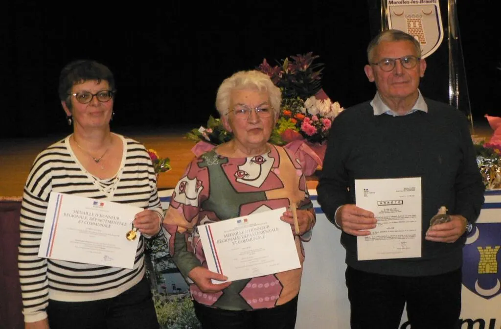 Marolles-les-Braults. Trois personnes distinguées lors des vœux - Le ...