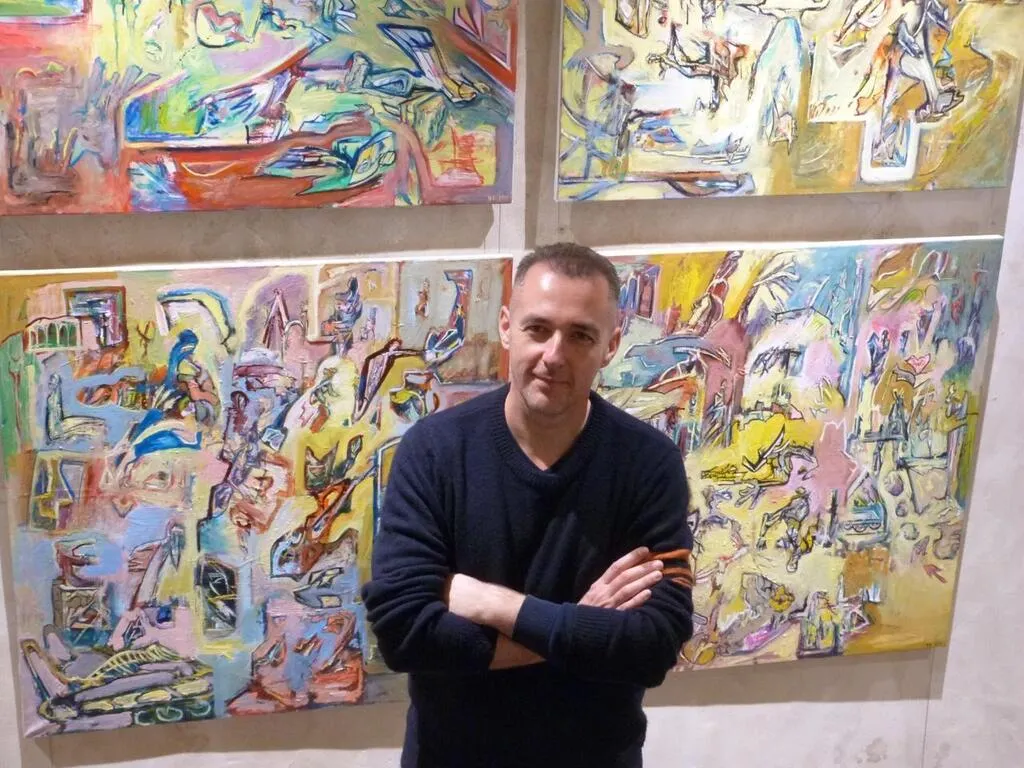 Le Mans. Nicolas Rozier expose ses peintures à la collégiale Saint ...