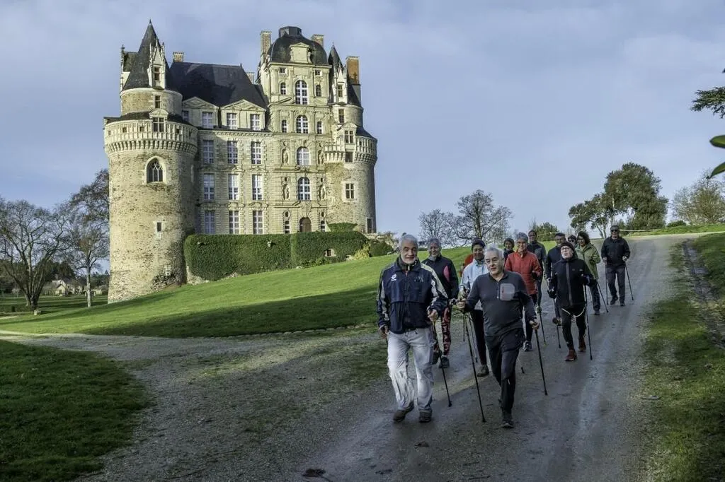 Une marche nordique contre le cancer masculin - Angers.maville.com