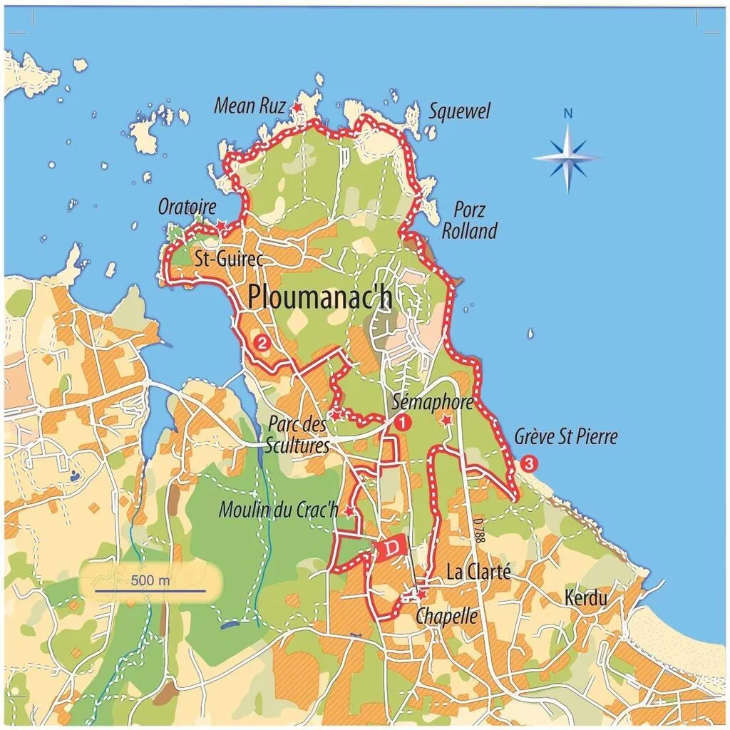 Les sentiers de Ploumanac’h, une balade entre les rochers de la Côte de granit rose . Sport ...