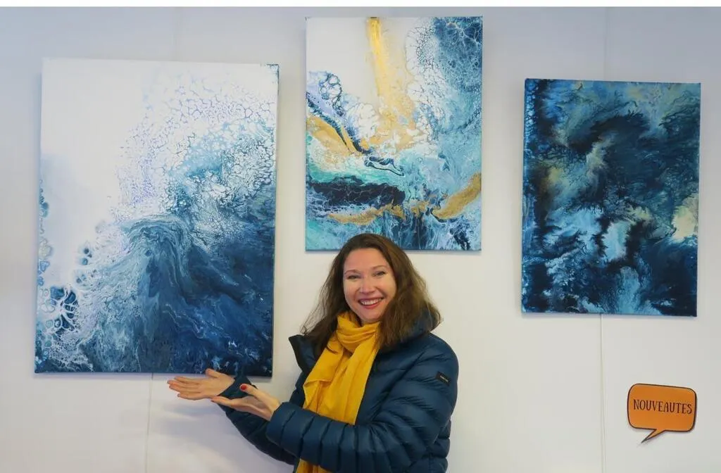 Héric. L’artiste-peintre expose et donne des cours - La Baule.maville.com