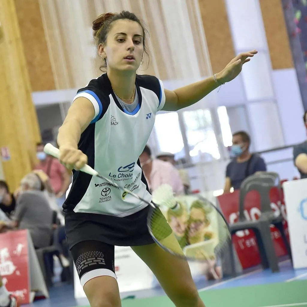 Badminton. Touchée au genou droit, Léa Palermo (BA Cholet) doit mettre ...