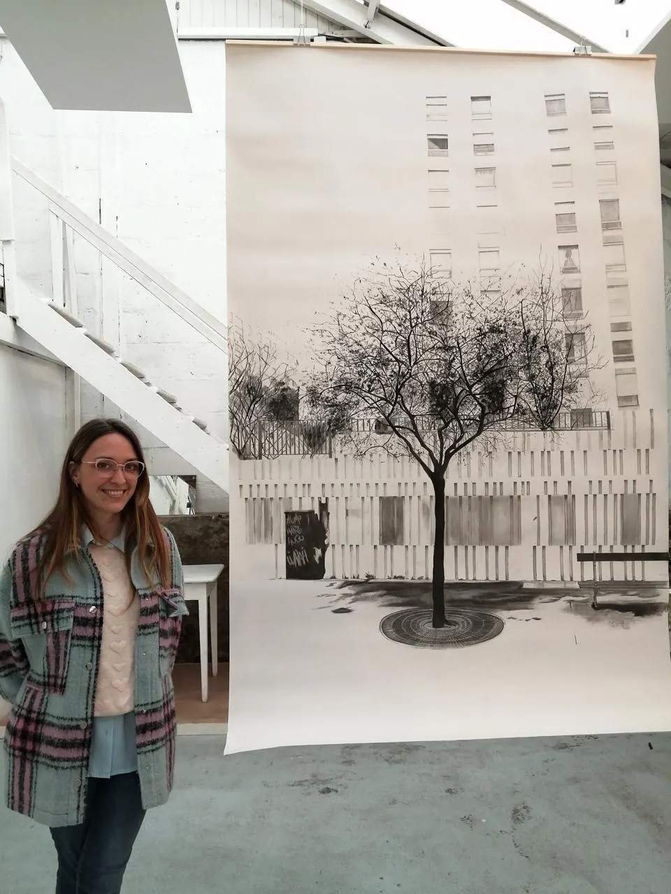 La dessinatrice Cassandre Fournet fait l’inventaire des plantes ...