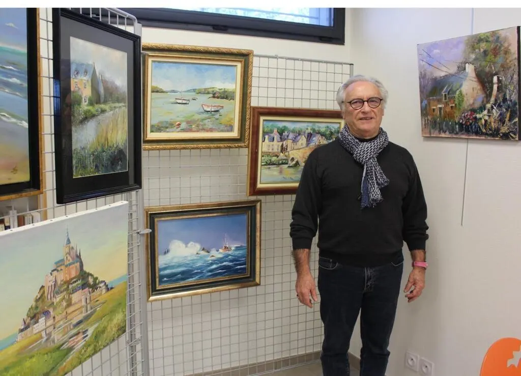 Trélivan. Loïc Salan expose ses peintures à la bibliothèque - Guingamp ...