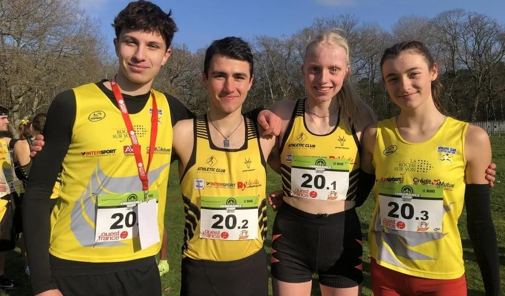 Cross-country. Le relais mixte U20 de l’AC La Roche qualifié pour les ...