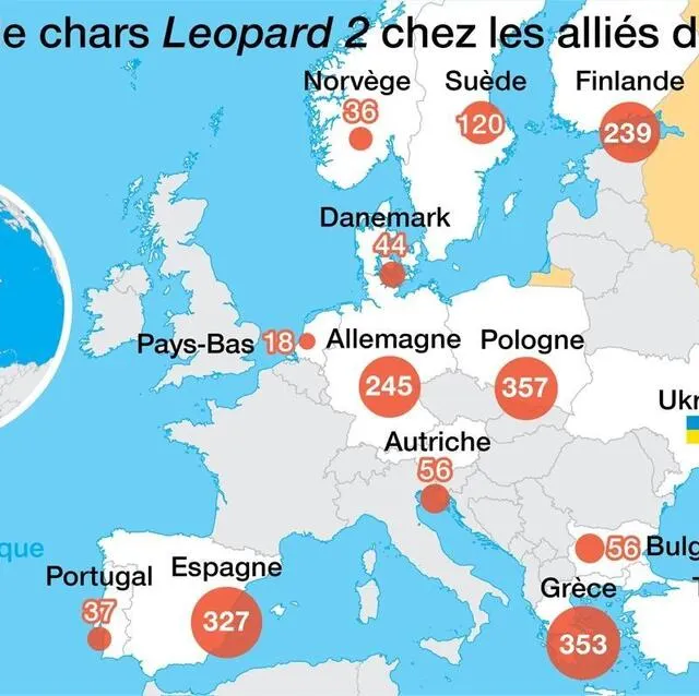 Guerre en Ukraine : pourquoi la livraison des précieux chars Leopard à Kiev est si compliquée ...