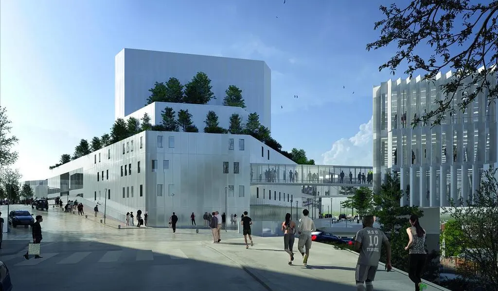 EN IMAGES. Au Mans, le nouveau Palais des congrès et de la culture se dévoile - Le Mans.maville.com