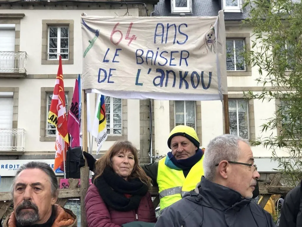 EN IMAGES. Réforme des retraites : à Lannion, 8 000 personnes disent ...