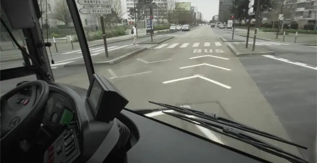 Nantes. Essai concluant pour les chevrons qui s’illuminaient au passage ...
