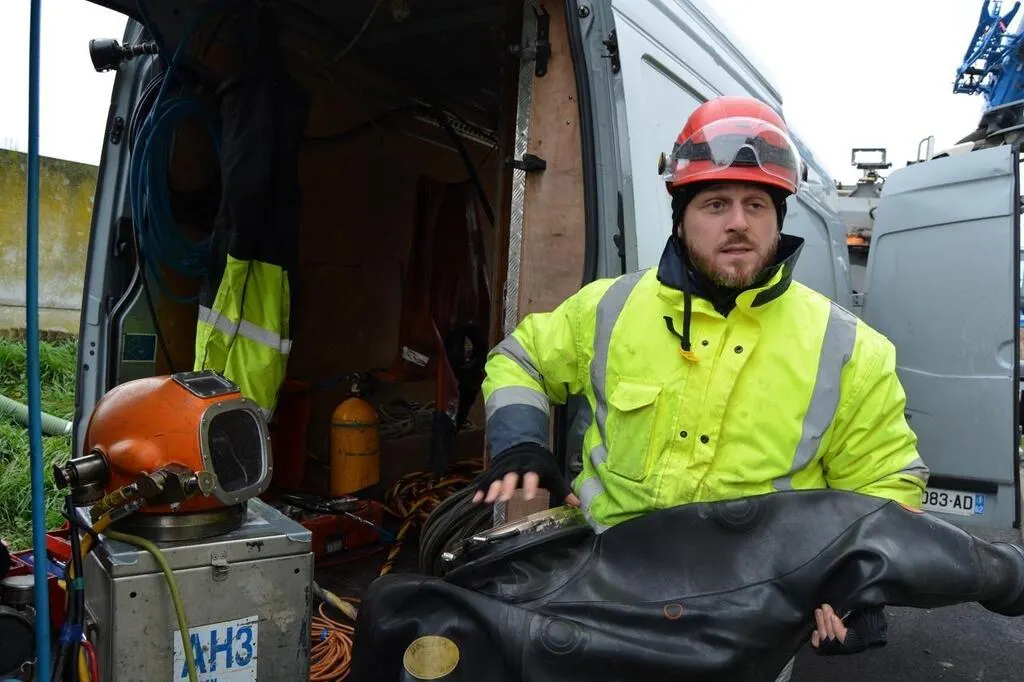 Scaphandrier à la station d’épuration de Bessé : « C’est un métier ...