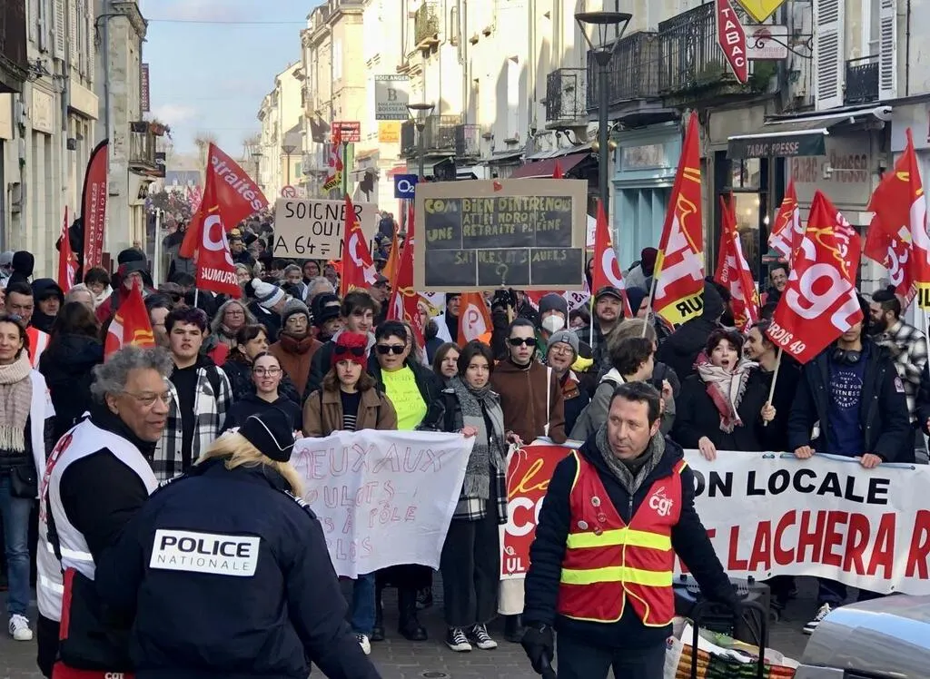 EN IMAGES. Manifestation du 7 février : à nouveau 2 500 personnes dans ...