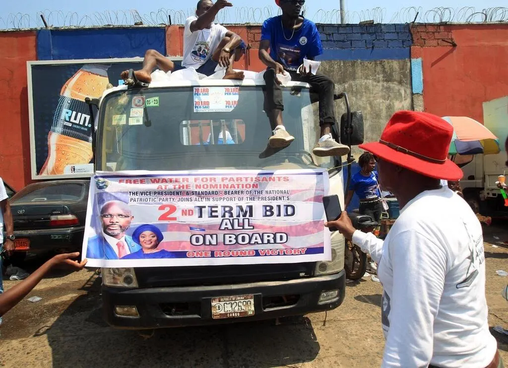 Liberia. Candidat à sa réélection, le président George Weah n’est pas ...