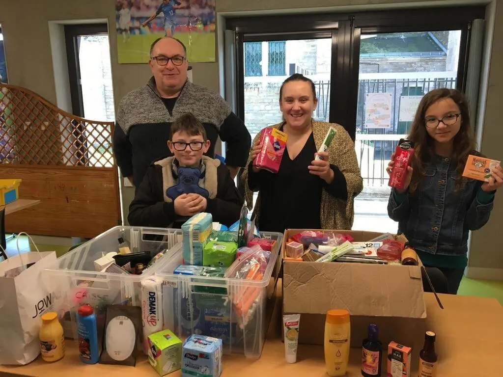 Au Bignon, remise d’une collecte solidaire à l’association Féminité ...