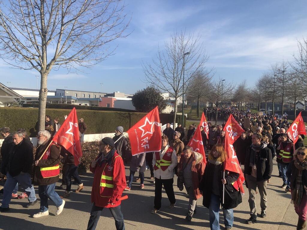 Manifestation du 11 février à Ploërmel : une mobilisation en hausse ... Manifestation du 11 février à Ploërmel : une mobilisation en hausse ...