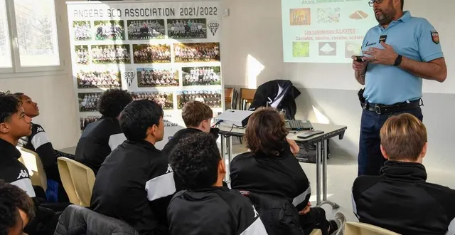Des jeunes footballeurs d’Angers-SCO sensibilisés aux risques des ...