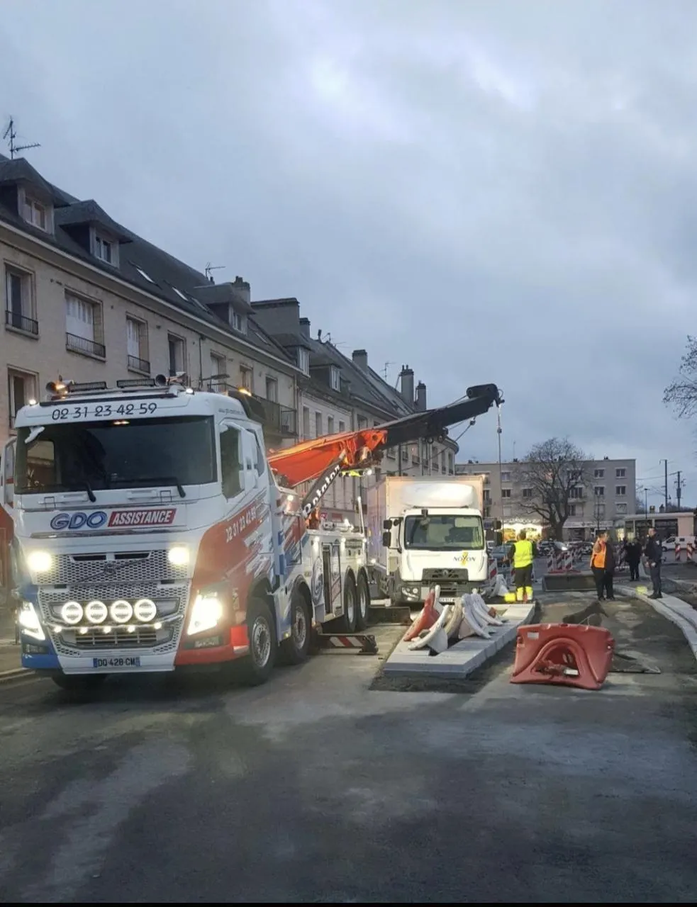 Caen. Un camion coincé rue d’Auge : la circulation perturbée en centre ...