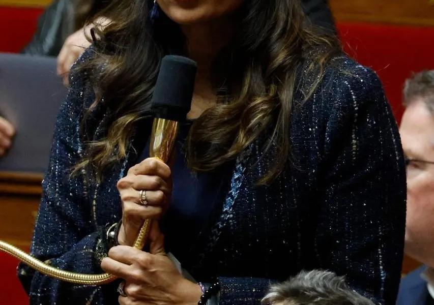 La députée des Hauts-de-Seine Prisca Thevenot, à Laval, samedi 18 ...