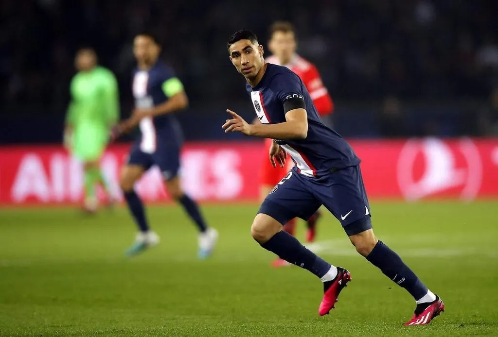 PSG. Achraf Hakimi forfait contre Lille, touché à la cuisse . Sport ...