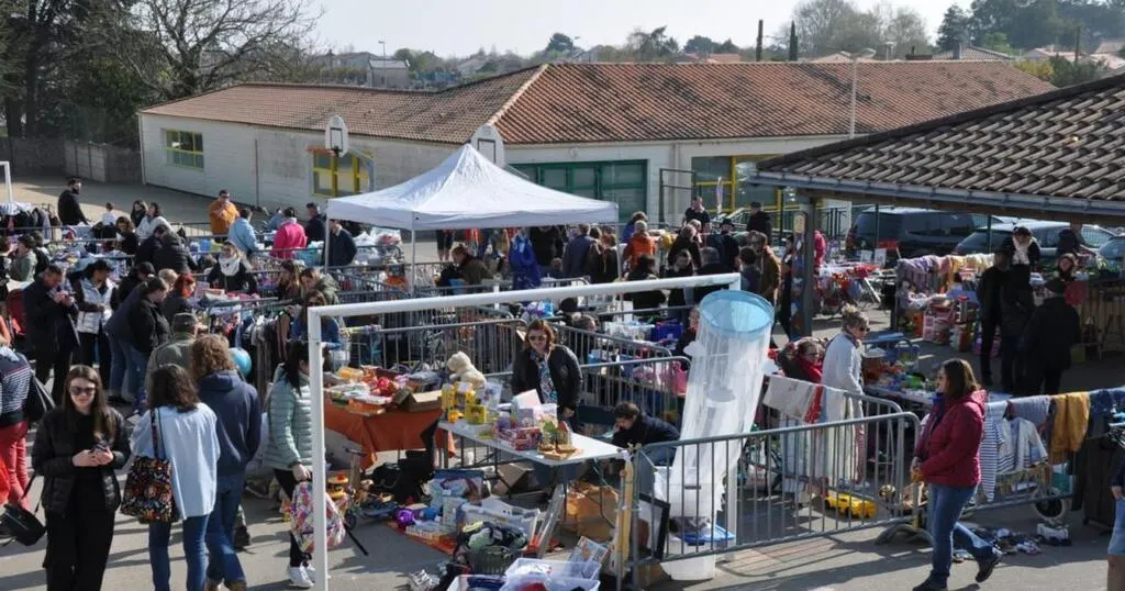 Sainte-Pazanne. Vide-grenier à l’école Notre-Dame de Lourdes - Saint ...