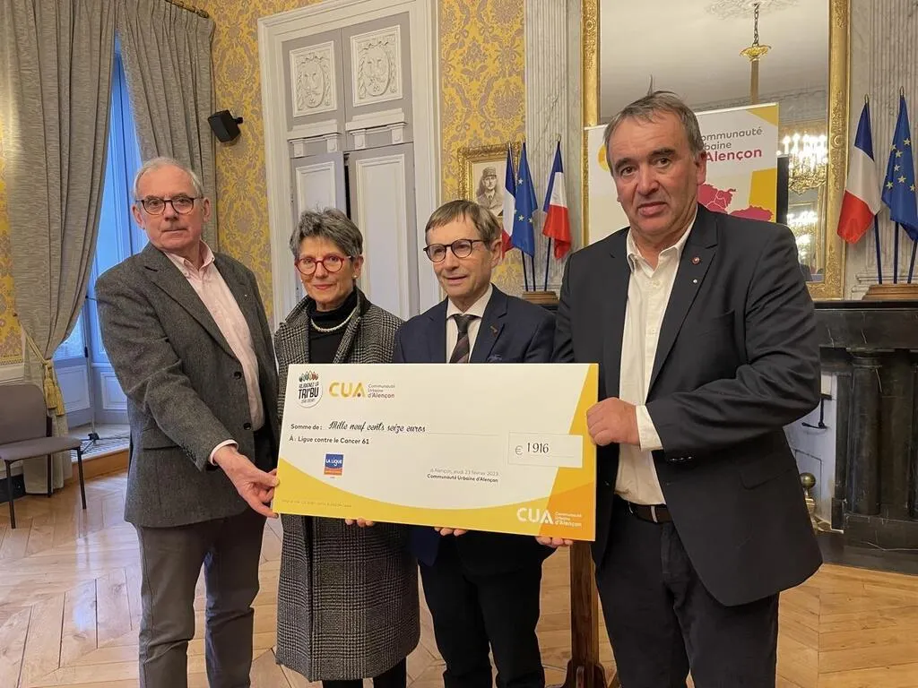 Alençon. Grâce au verre collecté, la communauté urbaine remet 1 916 € à ...