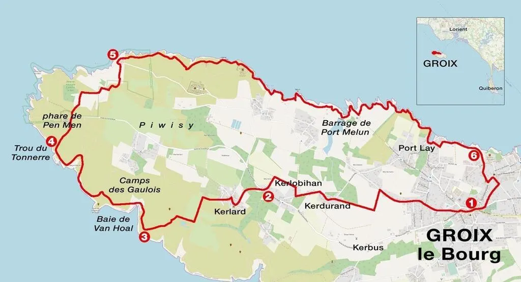 Une balade pour découvrir Groix, ses bruyères, ses côtes rocheuses, ses ...