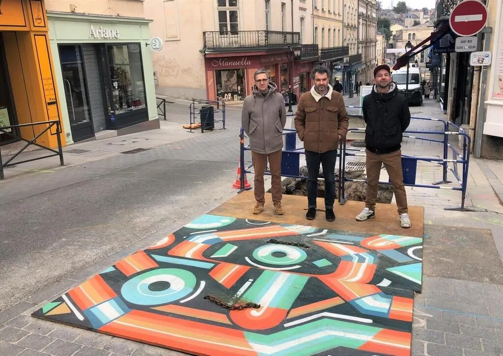 À Laval, la modernisation des canalisations habillée par des œuvres de ...