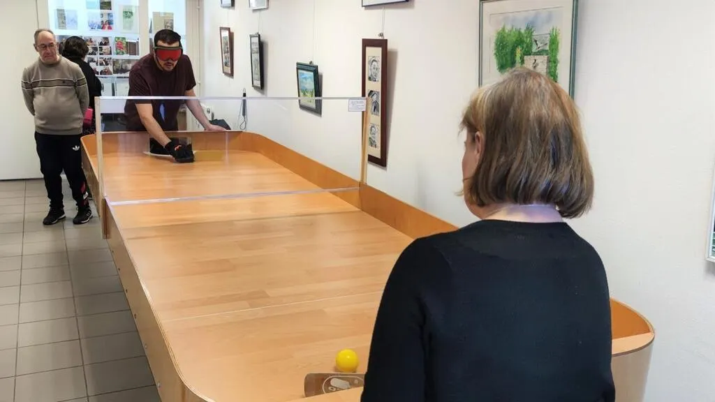 Le showdown, un sport adapté aux déficients visuels, séduit à Caen ...