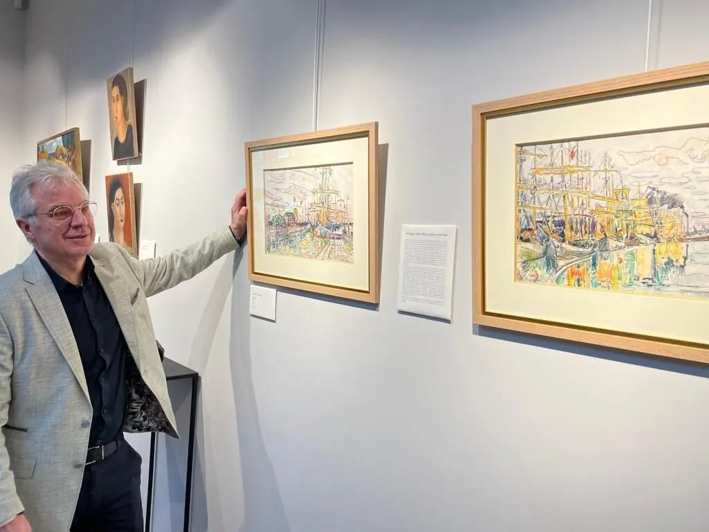 À Saint-Malo, deux aquarelles de Paul Signac montrées pour la première ...