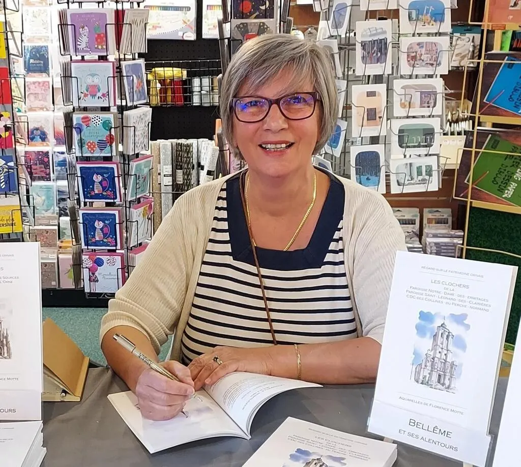 Avec ses aquarelles, elle raconte l’histoire des églises de la région d ...