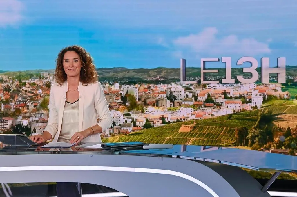 Comment TF1 a adapté le plateau du 13 Heures au problème de santé de ...