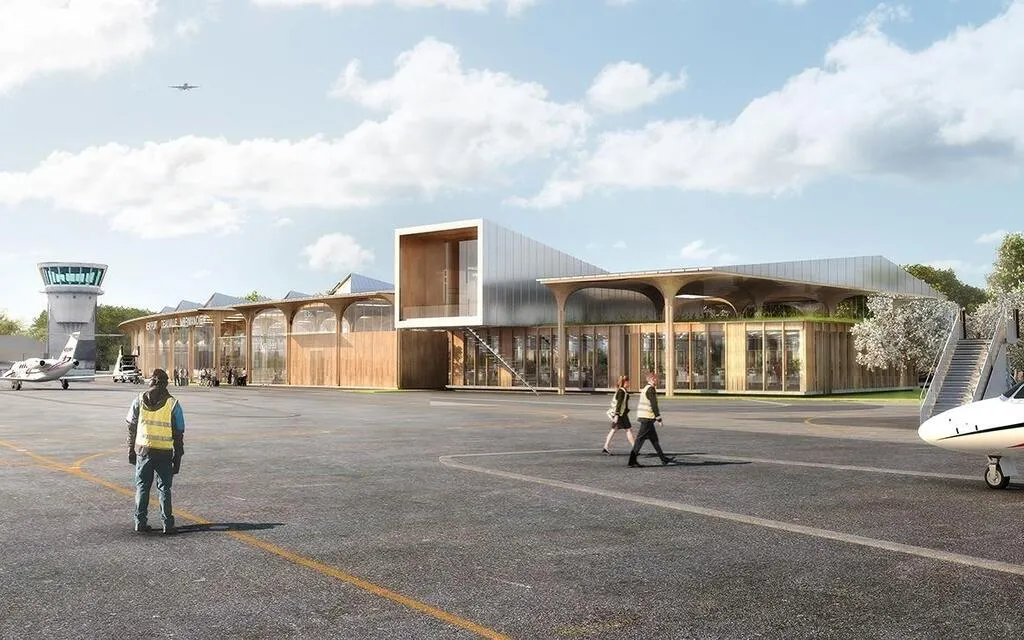 Aéroport de Deauville. Le hall des arrivées sera opérationnel en avril ...