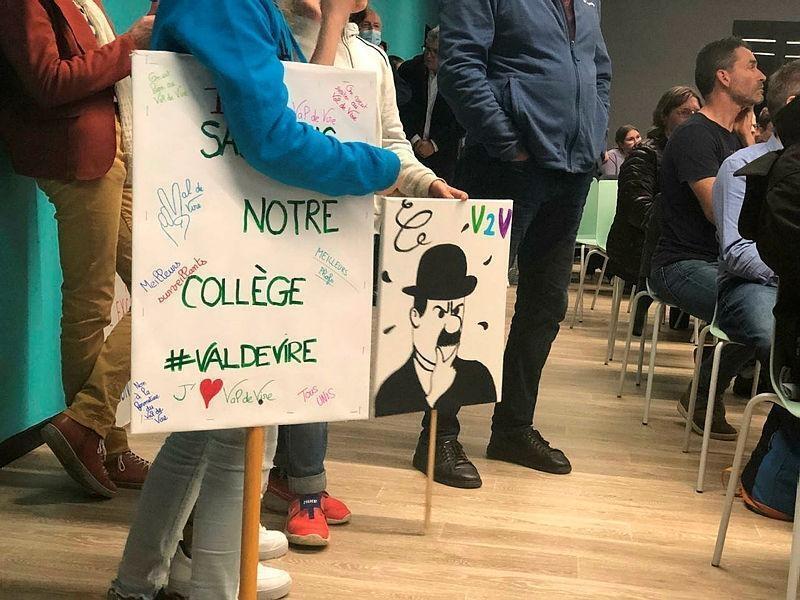 Vire. Fermeture du collège du Val-de-Vire suspendue : les élus du ... Vire. Fermeture du collège du Val-de-Vire suspendue : les élus du ...