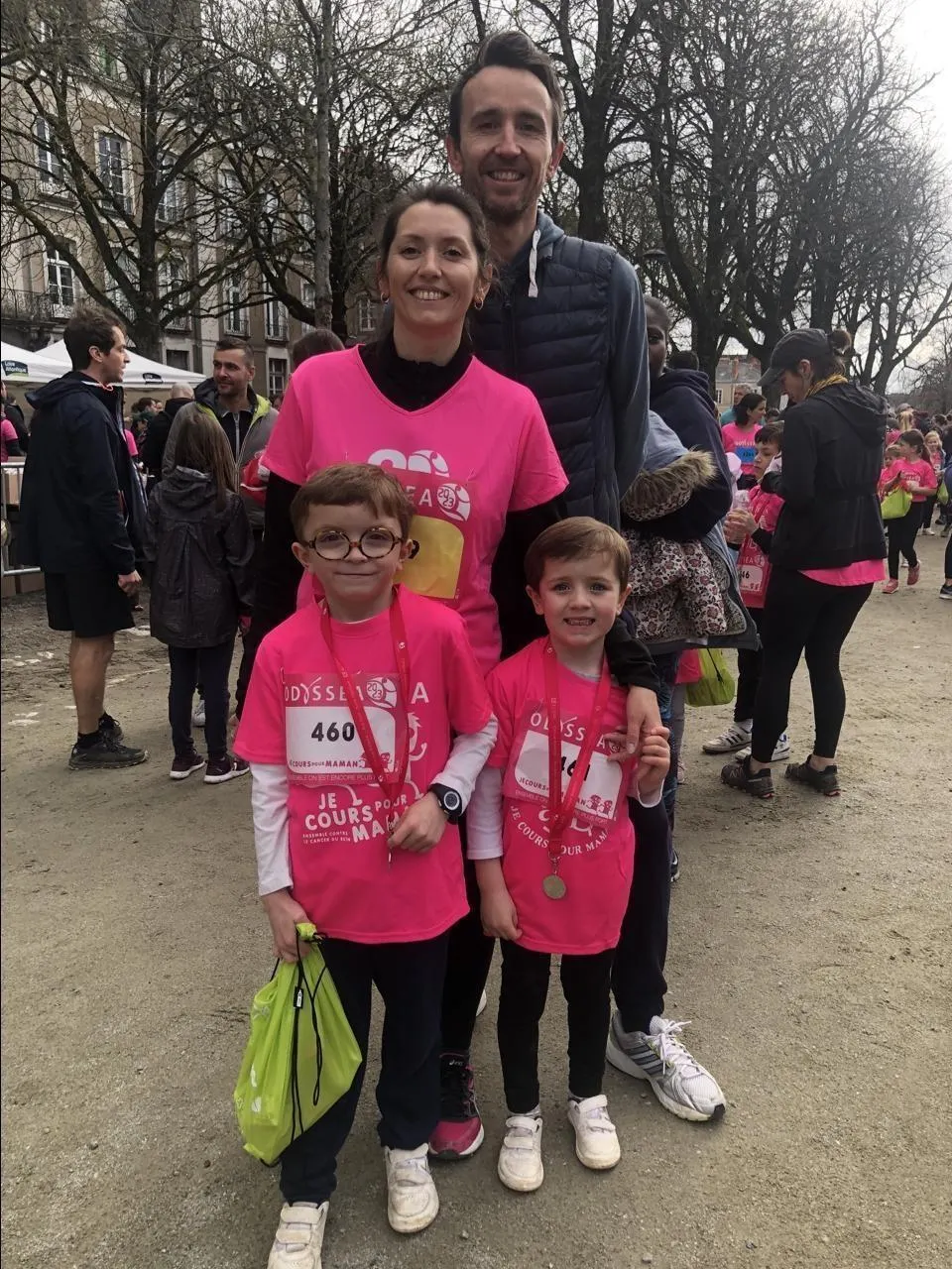 PHOTOS. Marée rose à Nantes : une course Odysséa de tous les records ...