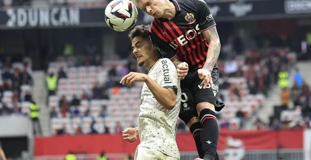 Ligue 1. Pourtant dominé par Nice, Lorient termine à dix et ramène un ...