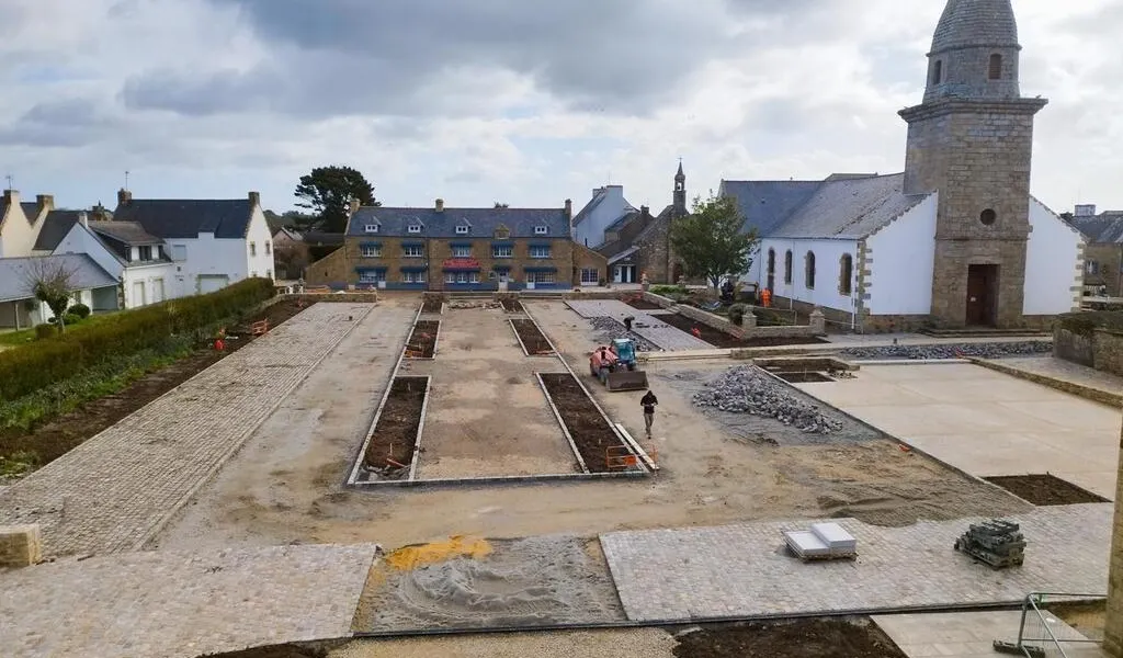 Erdeven. « Le planning est respecté » pour les travaux du centre bourg ...
