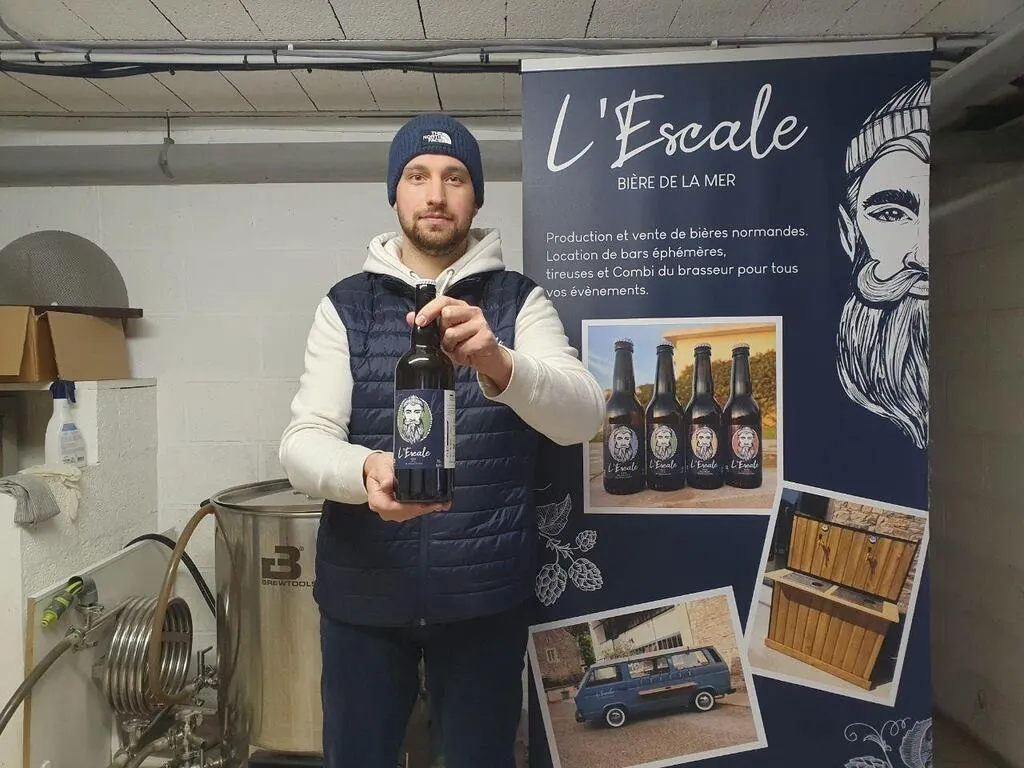 Hérouvillette. L’Escale, bière de la Mer, une création locale qui ...