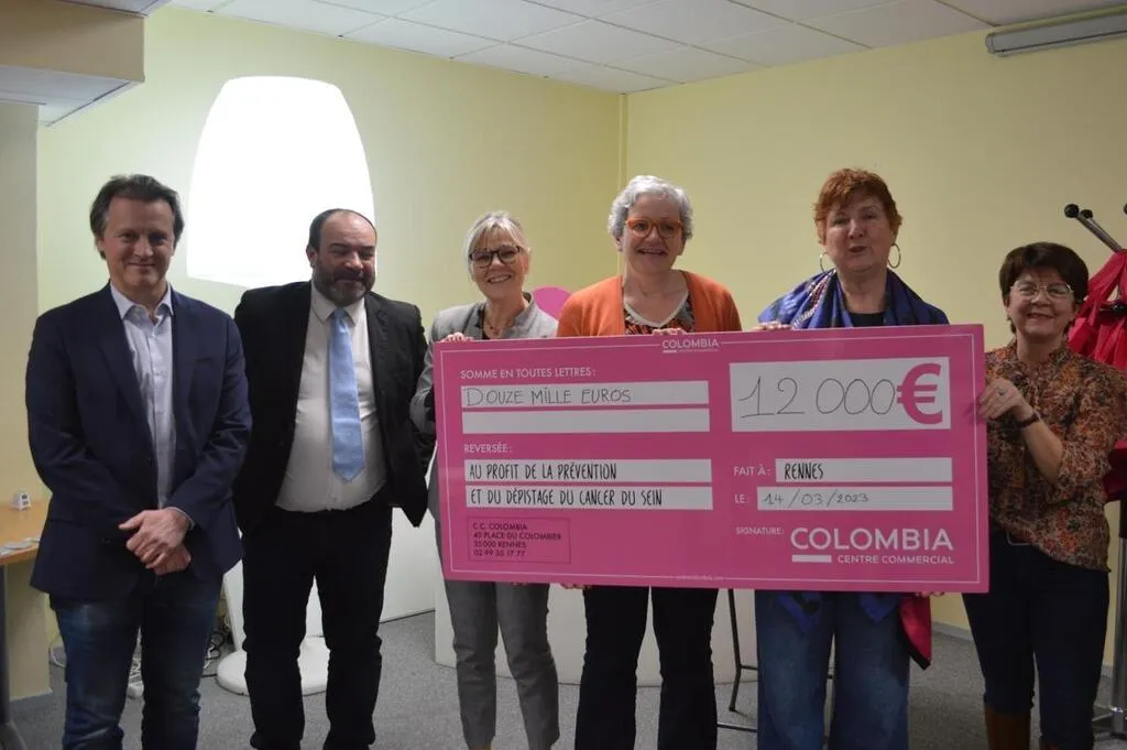 À Rennes, 13 000 € collectés pour le dépistage du cancer du sein avec ...