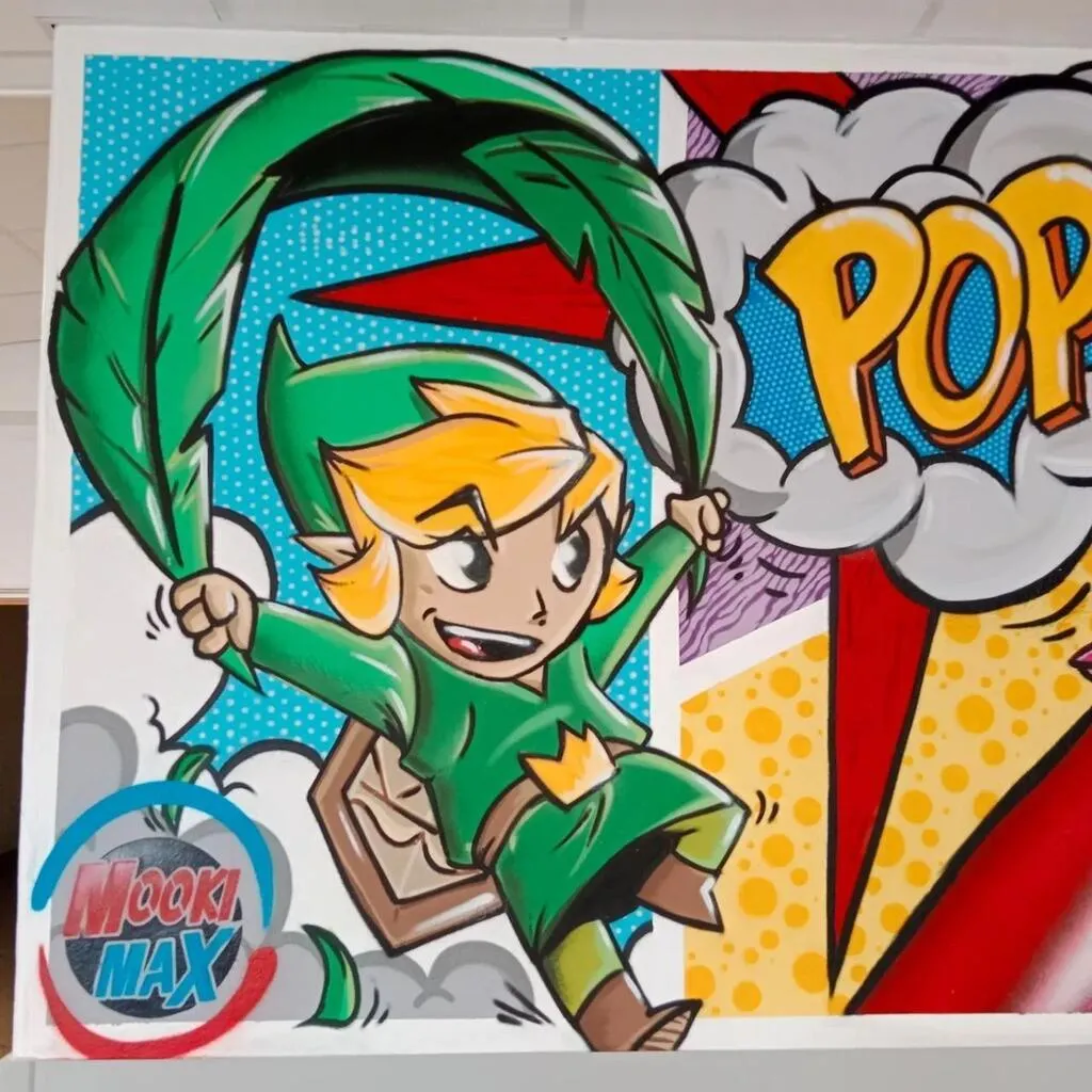 Caen. Le lycée Dumont-d’Urville s’offre une fresque pop culture ...